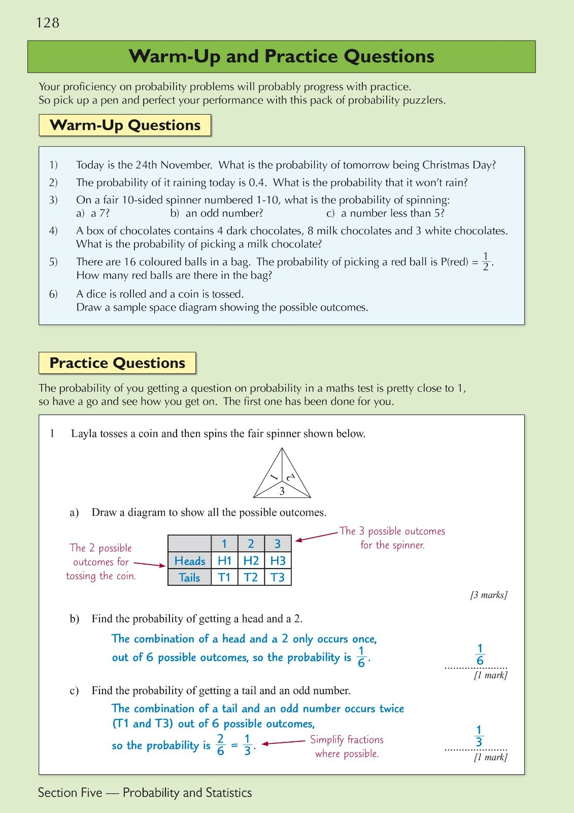 KS3 Years 7-9 Maths Revision and Practice with Answer Foundation Level ...