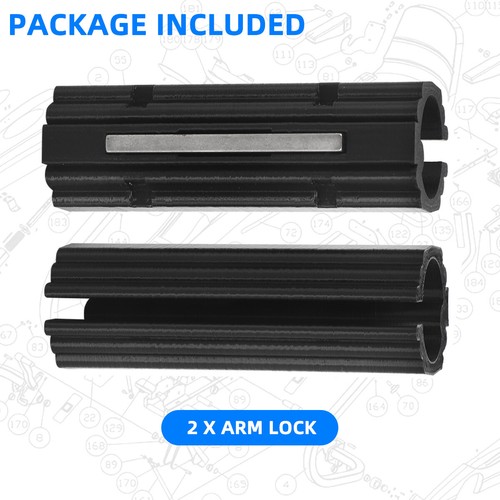 Pair of Arm Lock Assembly Kit Replacement For TRS-4000 TRS4000 & T4 ...