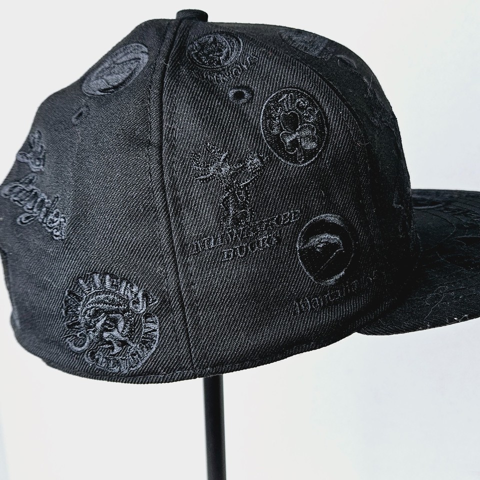 Hardwood Classics NBL 59-fifty All Team New Era Hat Cap Black/Black ...