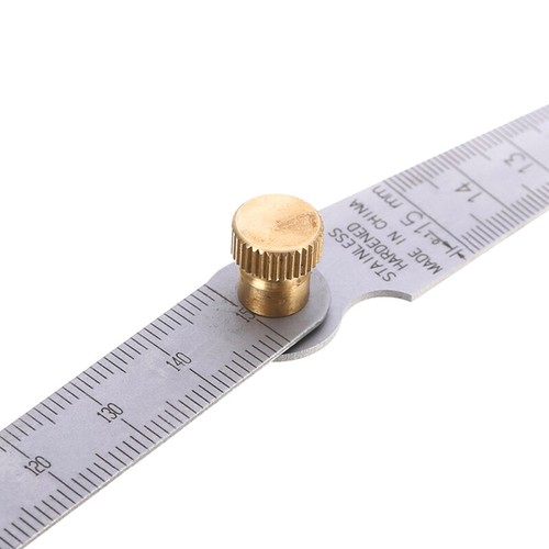 Wedge Taper Ruler Stainless Steel Welding Taper Feeler Gauge Depth ...
