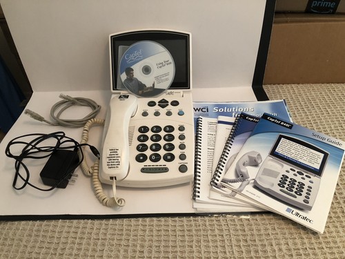CapTel 840i Hearing Impaired Amplified Captioned Telephone Wired box ...