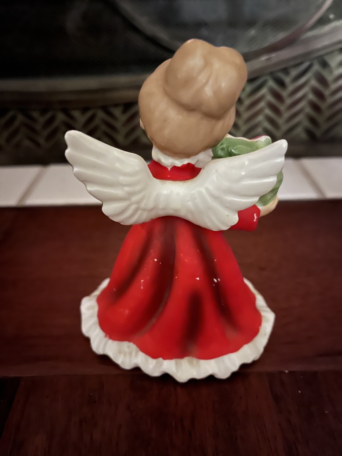 Vintage Napco X6964 Red Dress Christmas Angels Set | eBay