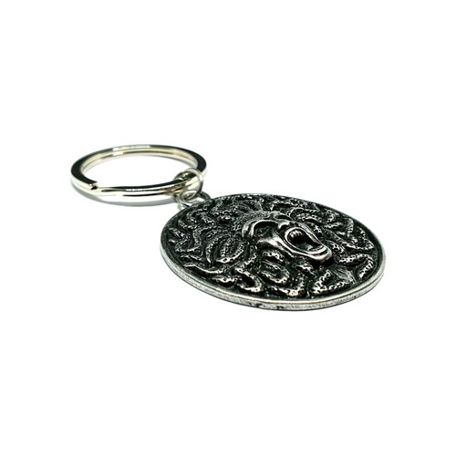 Medusa Keyring Goddess Curse Queen of Protection Greek Gorgon Keyring ...