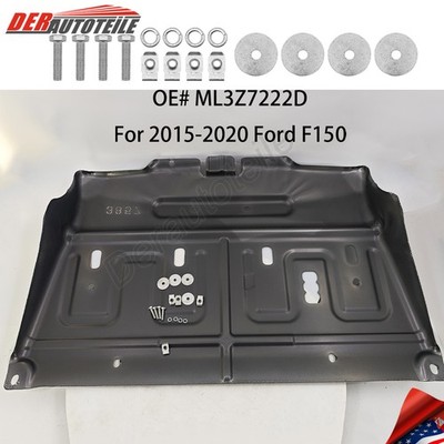 For 2015-2020 Ford F-150 2.7L Splash Panel Shield Under Diaper Gas ML3Z ...