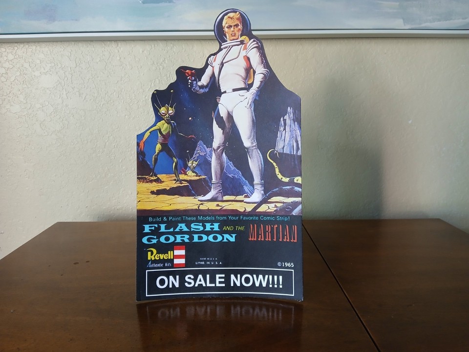 ***Revell Flash Gordon Model Kit Store Display Standee*** | eBay