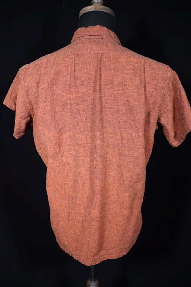 Vintage 1960's Rust Color Cotton Shirt Size Medium Excellent Condition ...