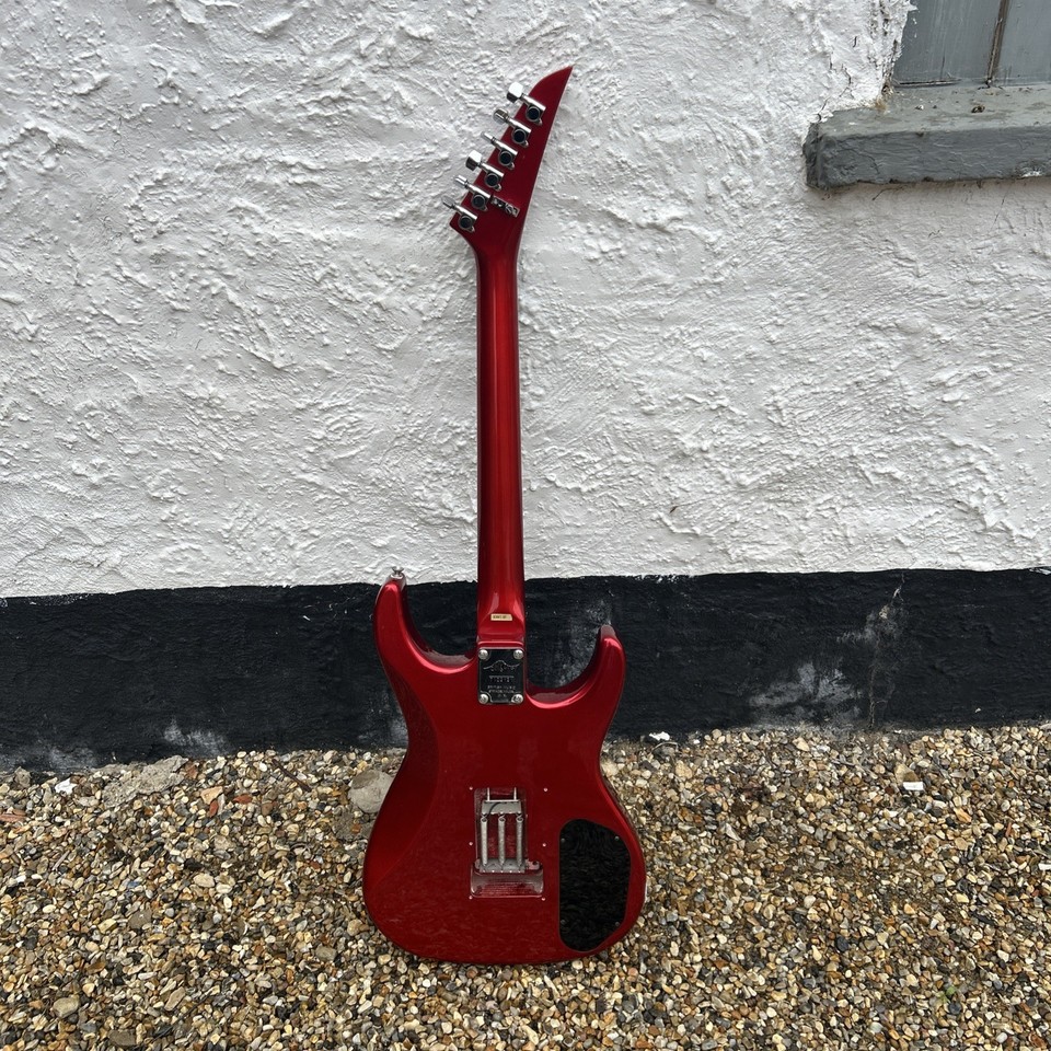 Vintage Marlin Loner Electric Guitar – 1980s Superstrat, Red Finish | eBay