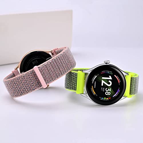 Nylon Sport Loop Watch Bands, 2 Packs Quick Release Adjustable Strap ...