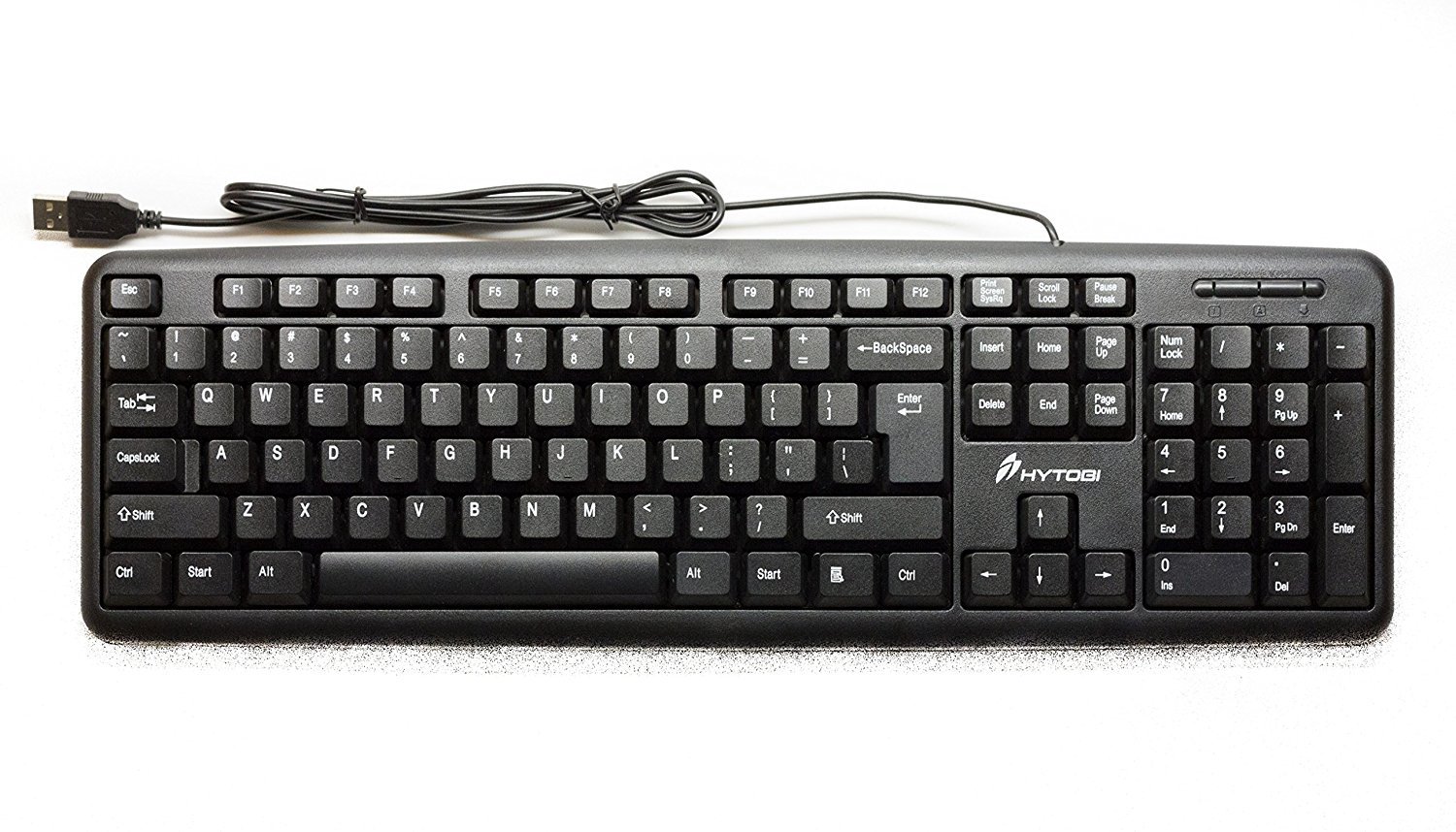 Full Basic Standard USB Wired Keyboard LOK10-BLK (Black) | eBay