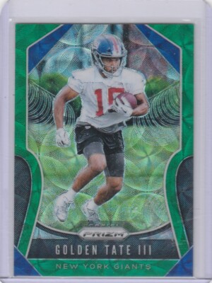 2019 Panini Prizm Prizms Green Scope #56 Golden Tate III 36/75 | eBay