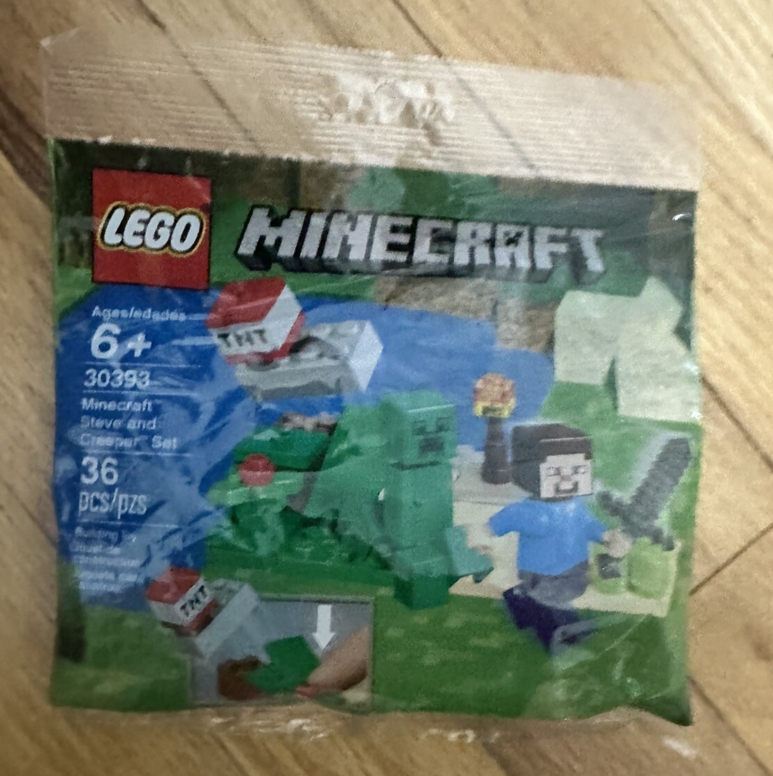 Lego Polybag Minecraft Steve and Creeper Set - 30393 673419306287 | eBay