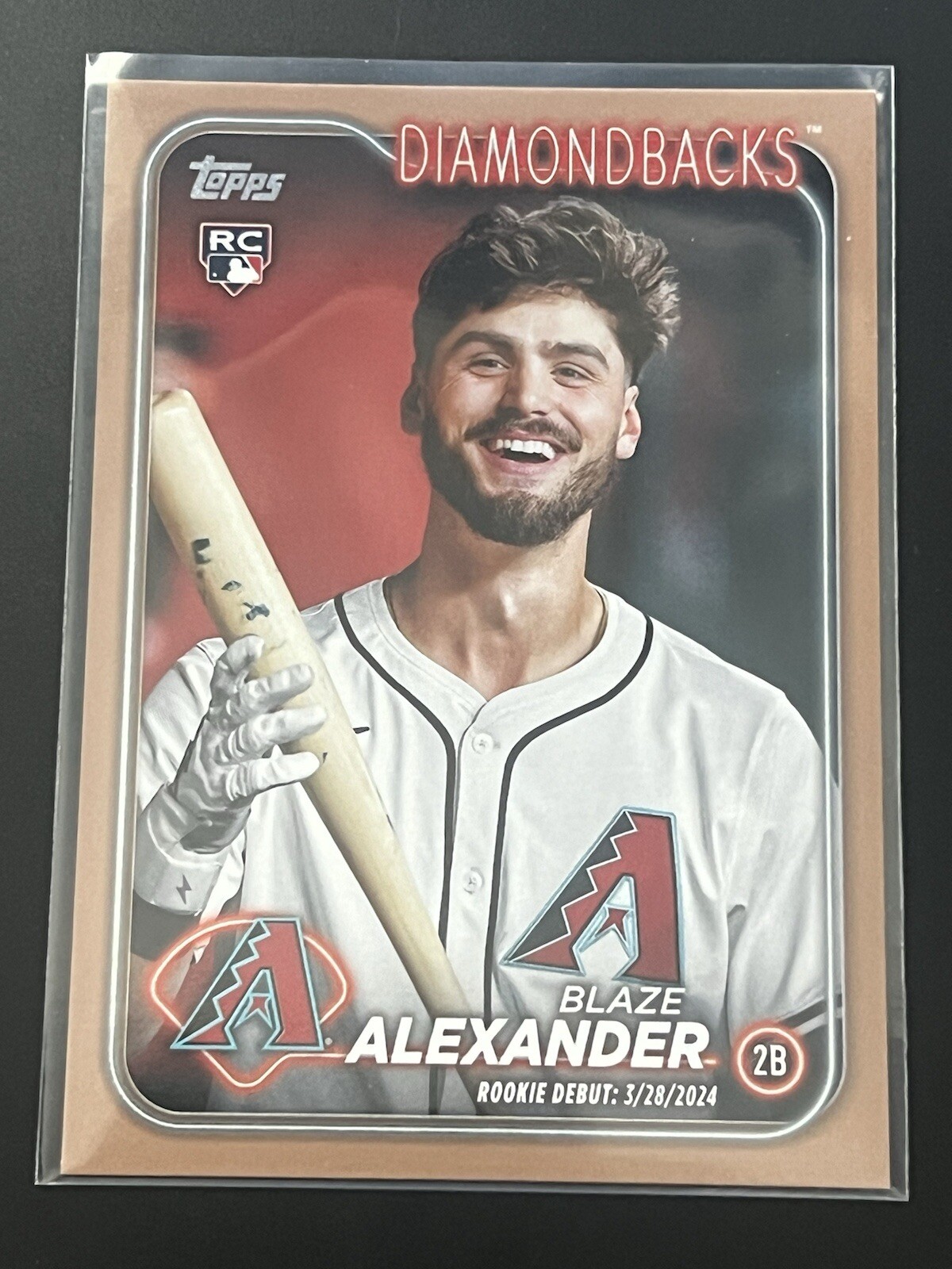 2024 Topps Update Blaze Alexander #US265 Gold Parallel #'d /2024 RC ...