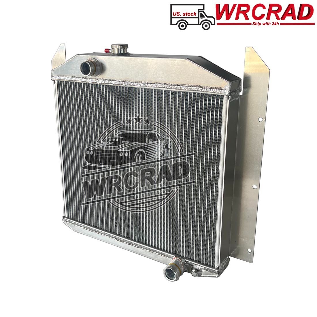 Aluminum Cooling Radiator Fit 1949-1952 1950 1951 Studebaker Pickup ...