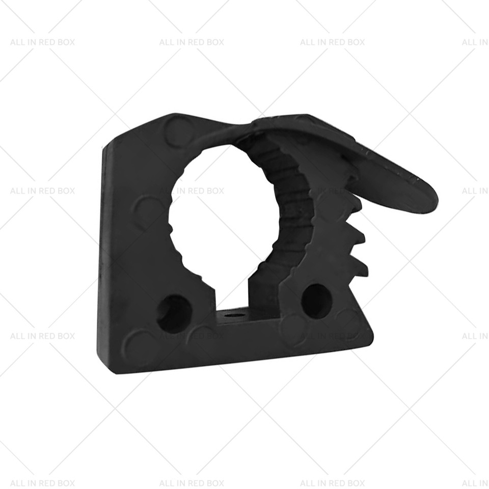 2x Car Rubber Clamps Bases Adapter 25-45mm Shovel Axe Retainer Fixing ...