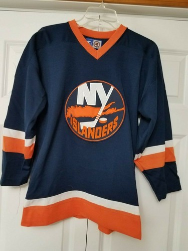 Vintage New York Islanders Youth Hockey Jersey, L/XL | eBay