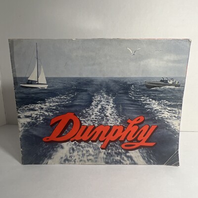 1941 DUNPHY Aqua Flyer, Tarpon, Northern Pike, Portage Boat Brochure ...