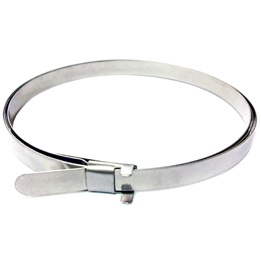 Universal Edelstahl Spannschelle Schlauch-Bandschellen Länge 280 360 ...