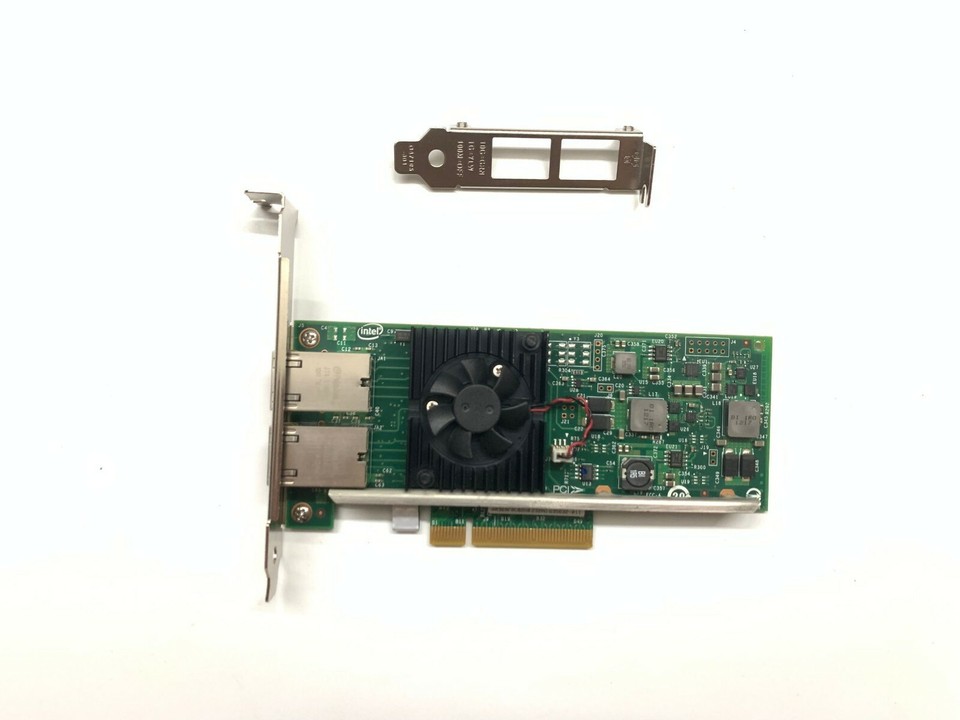 Intel X540-T2 X540-AT2 10G PCI-E Dual RJ45 Ports Ethernet Network ...