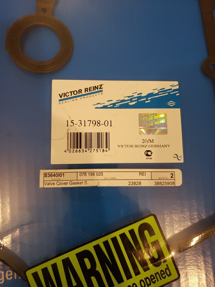 VICTOR REINZ Engine Valve Cover Gasket Set 15-31798-01 | eBay