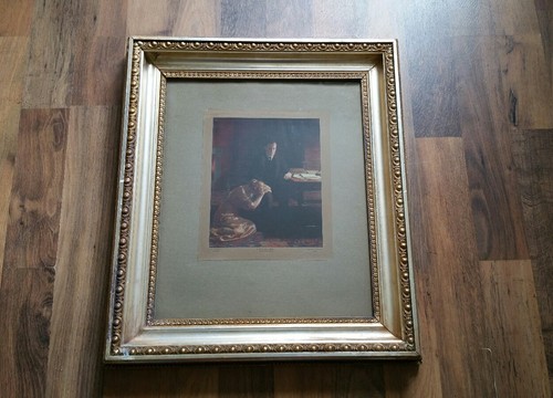 A FALLEN IDOL. The Hon. John Collier. print. Royal academy 1913 ...