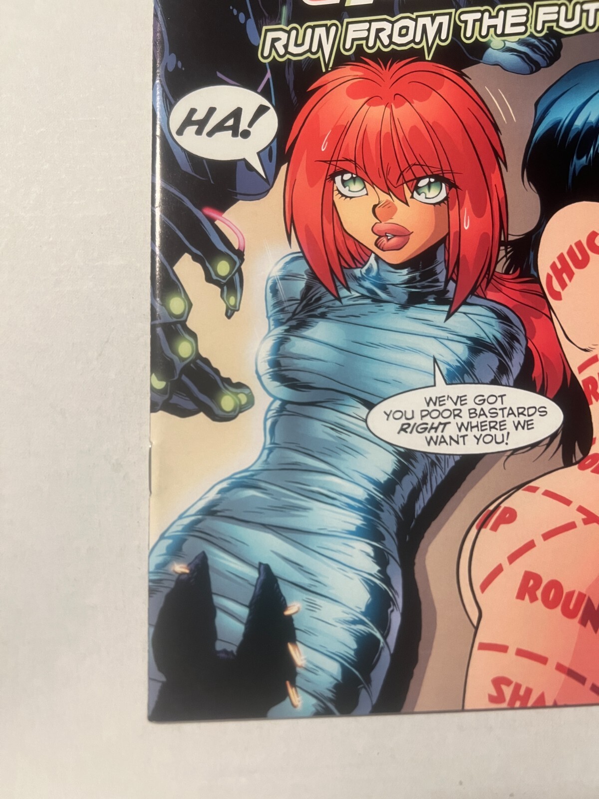 THE DIRTY PAIR: RUN FROM THE FAR FUTURE #4 NM 9.4 ADAM WARREN BONDAGE ...