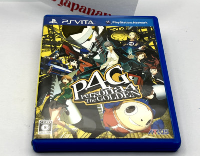 PS Vita Persona 4 P4 The Golden P4G PlayStation Japan Import Game Anime ...
