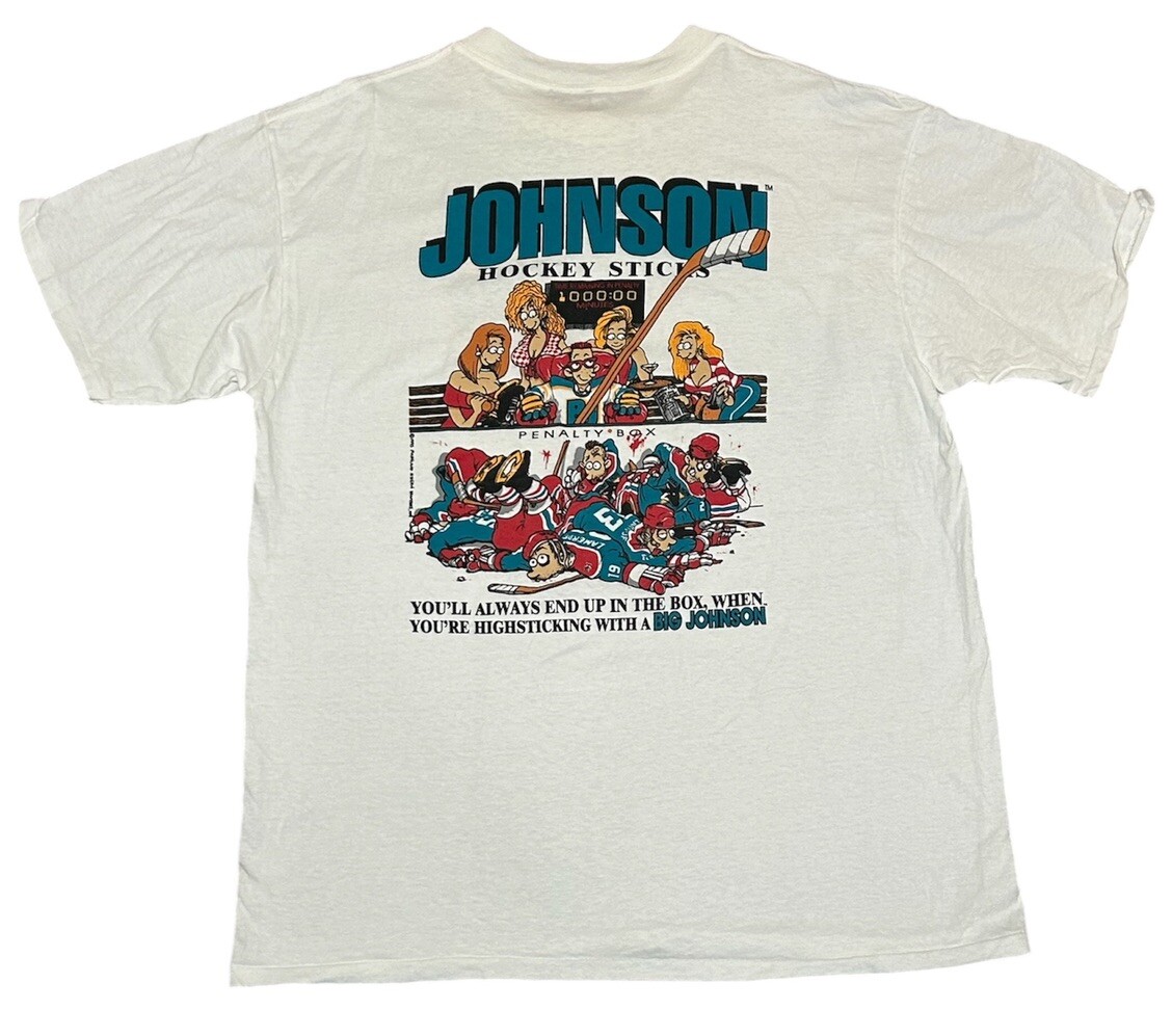 Vintage 1995 Big Johnson The Bigger The Stick Graphic… - Gem
