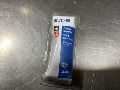 EATON Cutler-Hammer BR/CH Panel Cover Screw Set 6PK LCCSCS NEW | eBay