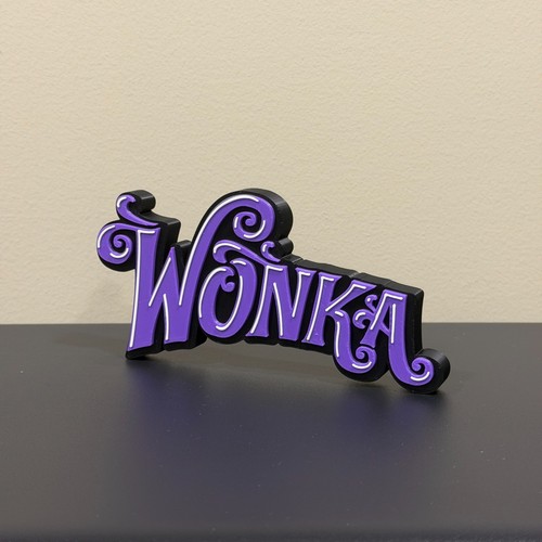 Wonka decor sign 3d printed display | eBay