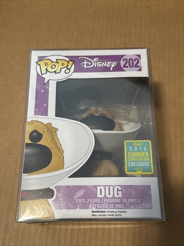 Funko POP! Up! Dug #202 2016 Summer Convention Vinyl Figure w/Protector ...
