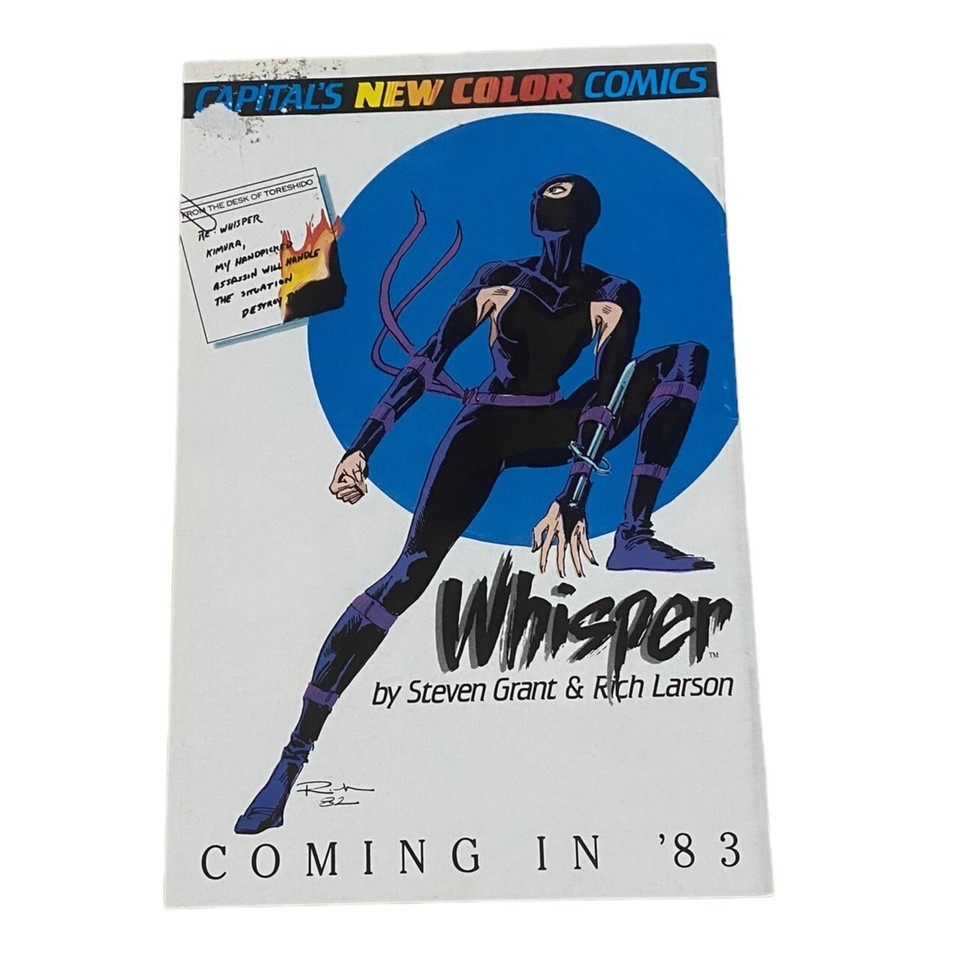 Capital Comics Badger #1 Comic Book 1983 | eBay