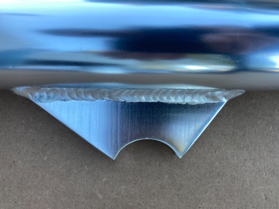 Weld On Flared Rod Holder - Blade -Non-Anodized Aluminum - Includes ...