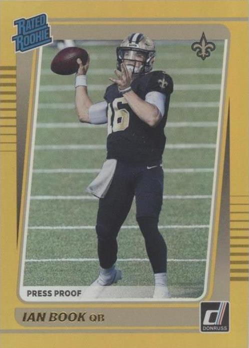 2021 Panini Donruss - Rated Rookie Ian Book #269 Press Proof Premium ...