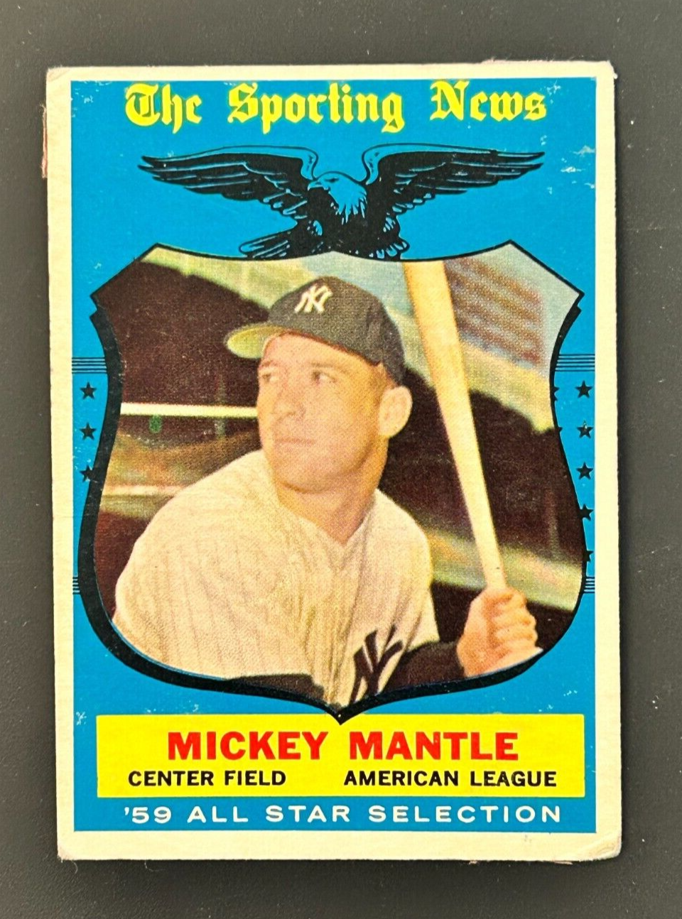 1959 TOPPS #564 MICKEY MANTLE...HOF...POOR | eBay