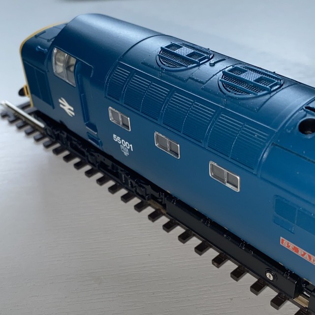Bachmann 32-530ds Class 55 Deltic St Paddy 55001 BR Blue With DCC Sound ...
