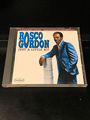 Rosco Gordon-Just A Little Bit-CD-VG Condition-Vee Jay Records | eBay