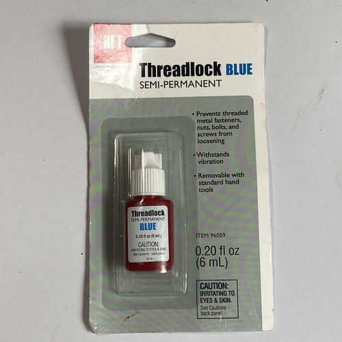 HGT Thread lock BLUE Semi-permanent .20 Fl Oz 96059 | eBay