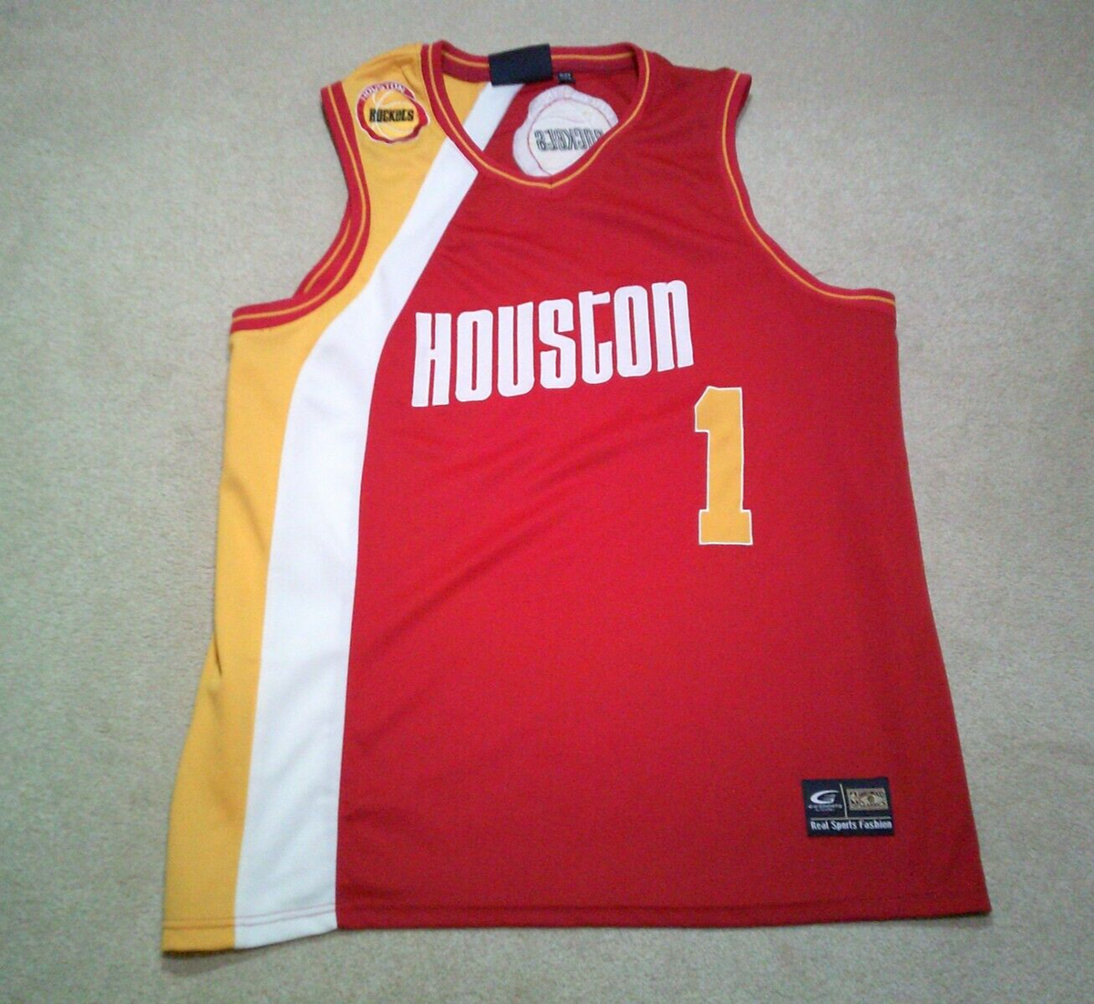 Houston Rockets Hardwood Classics Uniform Houston Rockets 1993/94