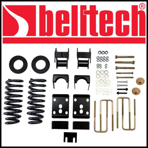 Belltech -2-3" Front -4" Rear Drop Lowering Kit fit 09-13 Ford F-150 ...