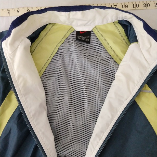 Vintage 90 Nike Windbreaker Jacket NME 920220 Kl4 Full Zip Mens Large ...