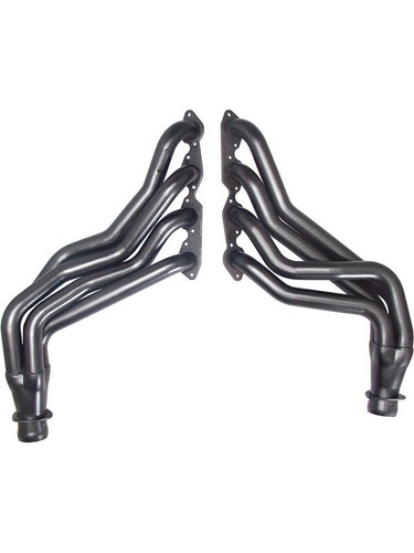 Hedman Headers Street 2 in Primary 3 in Collector Steel Black Paint Big ...