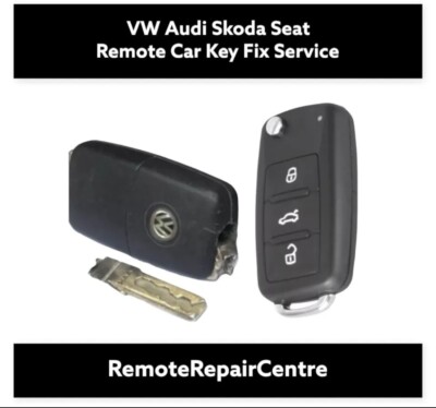 Volkswagen VW Transporter Golf MK4 Mk6 Bora T5 T6 3 button remote key ...