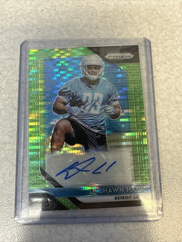 2018 Panini Prizm Da’Shawn Hand Autograph Rookie Card Neon Green Pulsar ...