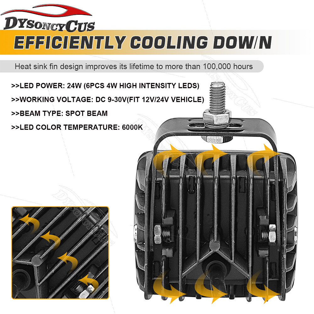 Fit Polaris Ranger XP 1000 LED Rear Backup Reverse Tail Light Mount Kit ...