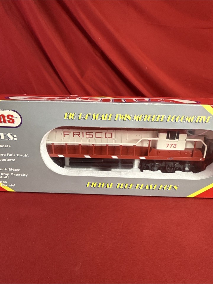 Williams GP-38-206D FRISCO GP38 Power CAB #773 Big 1/4 Scale Twin ...