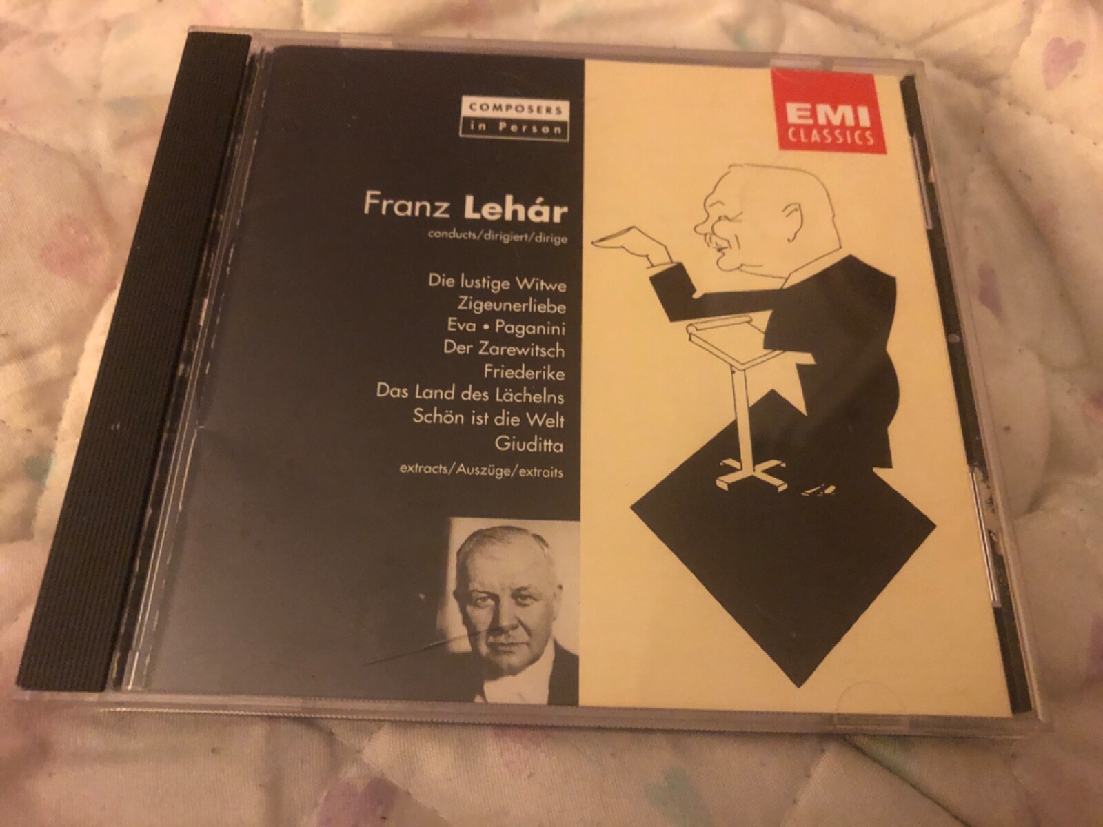 Franz Lehar - Composers In Person (CD, 1993, EMI Classics) LIKE NEW CD ...