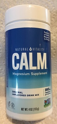 Calm Magnesium Supplement original 4oz | eBay