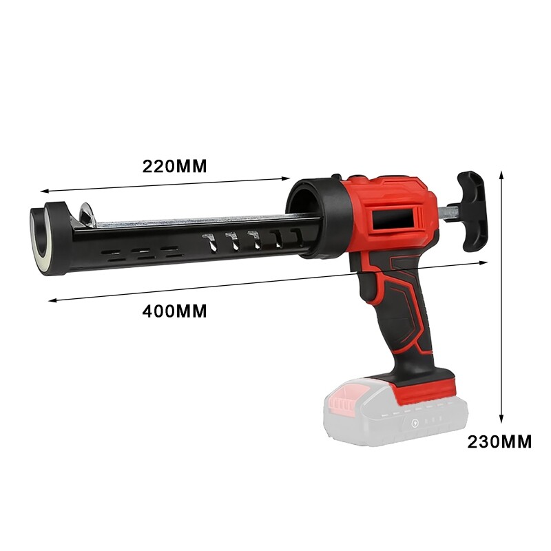 18V Electric Cordless Caulking Glass Mastic Sealant Glue Gun For Makita ...