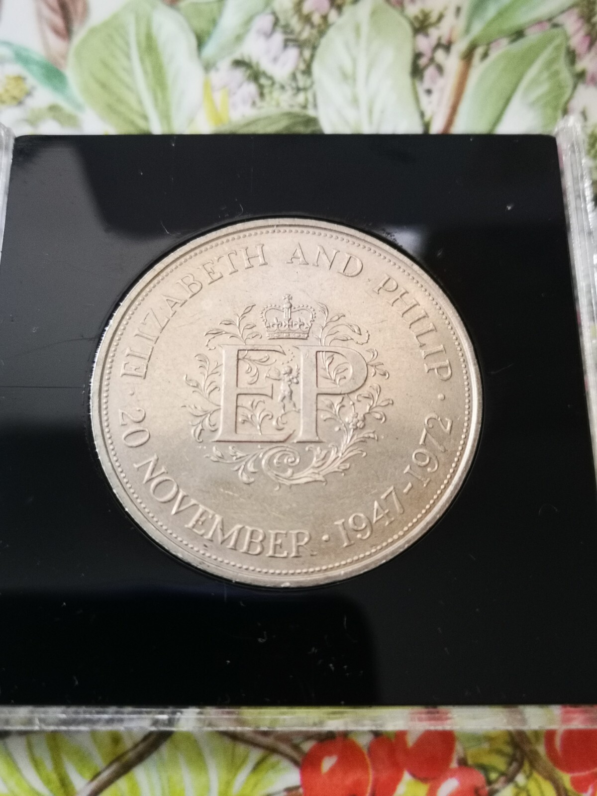Queen Elizabeth 11 And Prince Philip Silver Wedding Coin 20th November ...