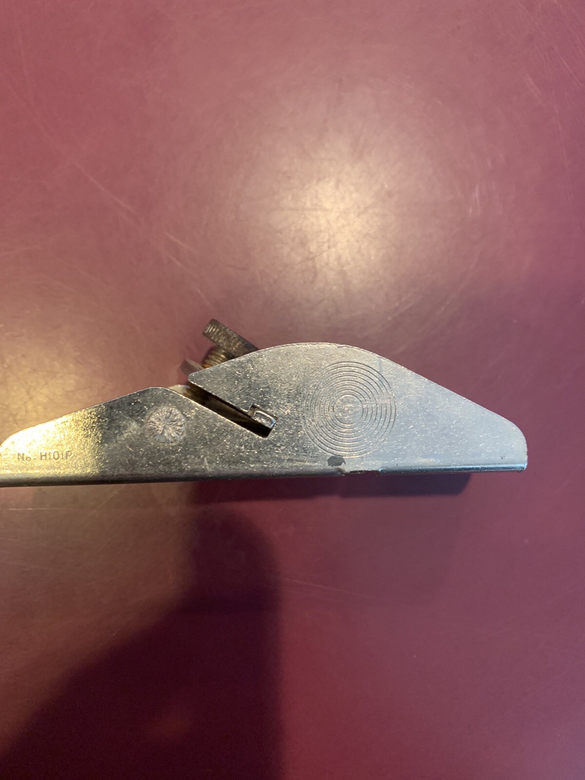 Stanley Miniature Plane no. 101P Vintage Thumb Finger Woodworking Tool ...